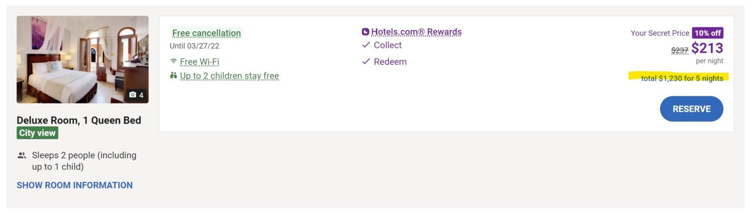 Why We Love the Hotels.com Rewards Program - The Wandering Hartz